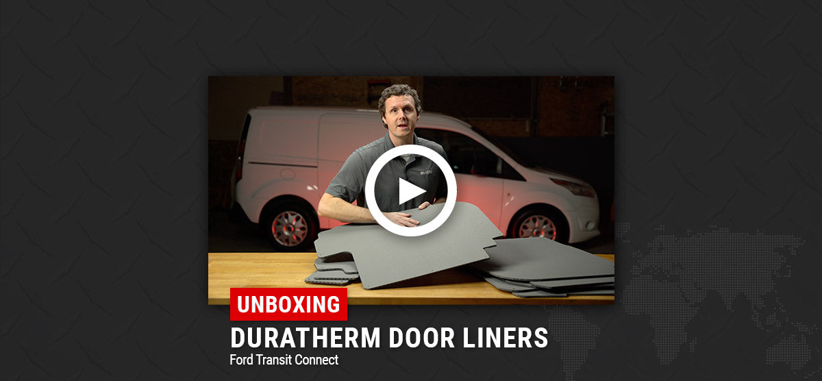 Unboxing Legend DuraTherm Door Liners for Ford Transit Connect | Upfit ...