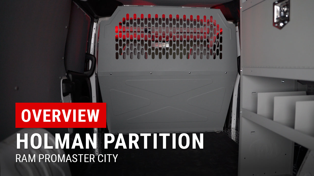 Holman Partition for RAM ProMaster City Overview | Upfit Supply
