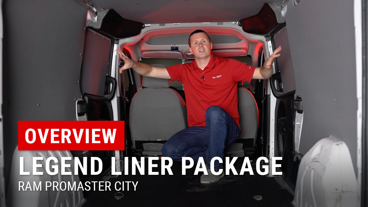 Legend Liner Package for RAM ProMaster City Overview | Upfit Supply