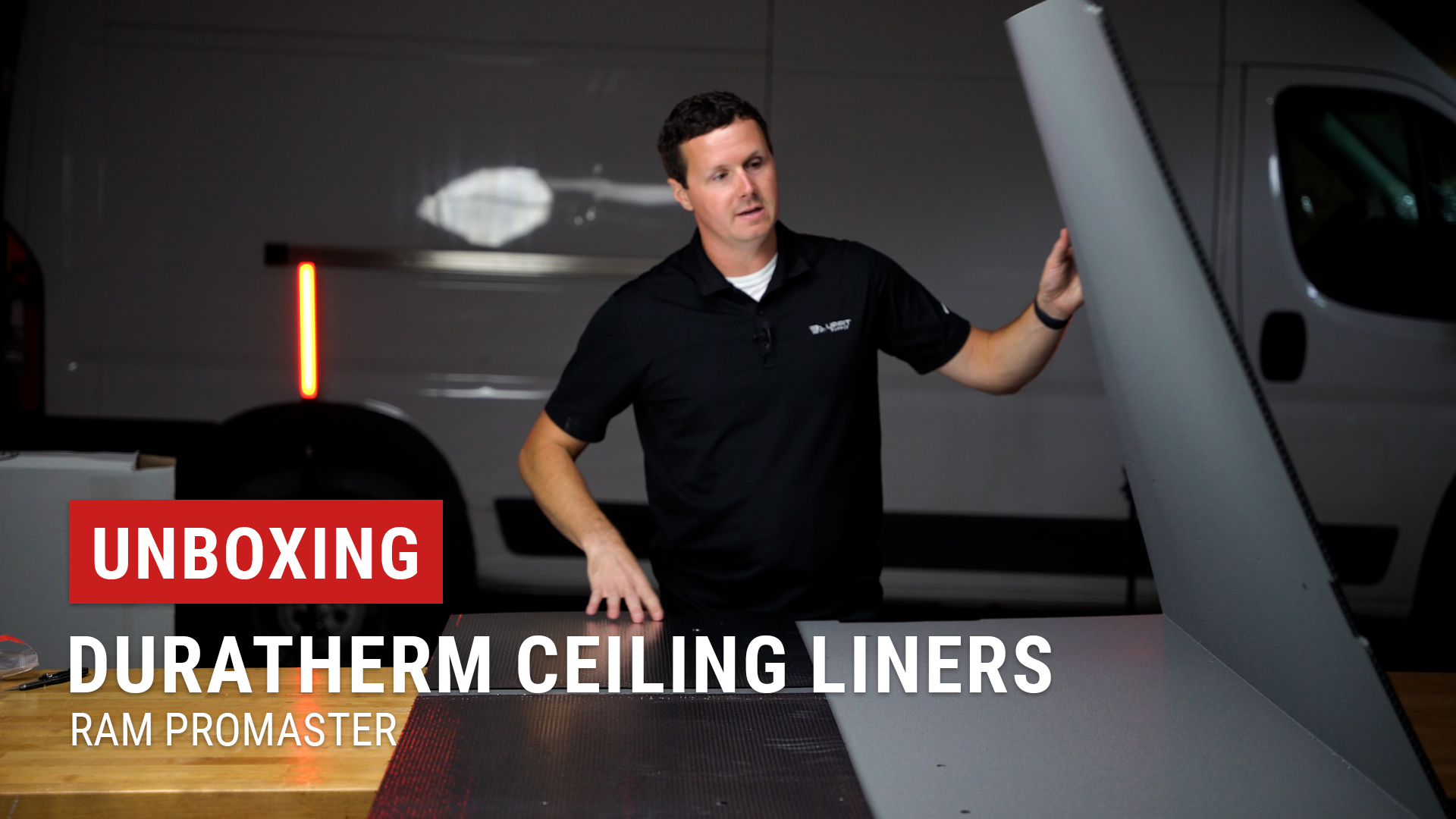 Unboxing DuraTherm Ceiling Liners for RAM ProMaster | Upfit Supply