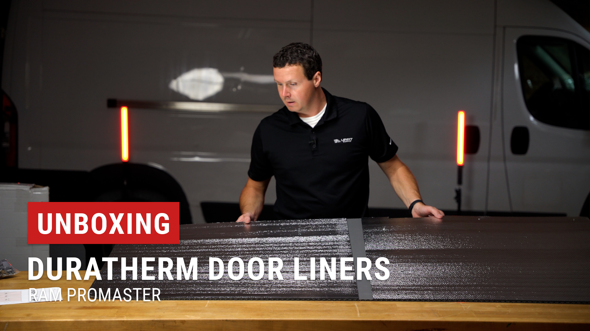 Unboxing DuraTherm Door Liners for RAM ProMaster | Upfit Supply
