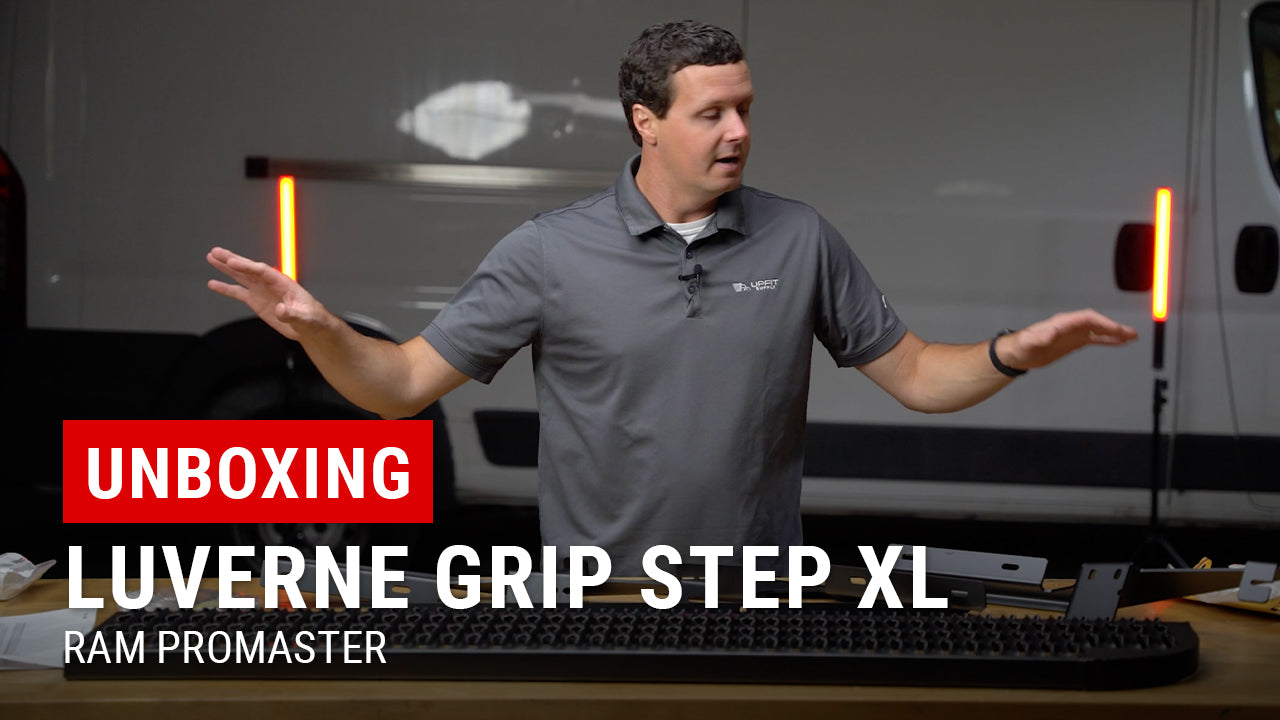 Unboxing Luverne Grip Step XL Running Board for RAM ProMaster | Upfit ...