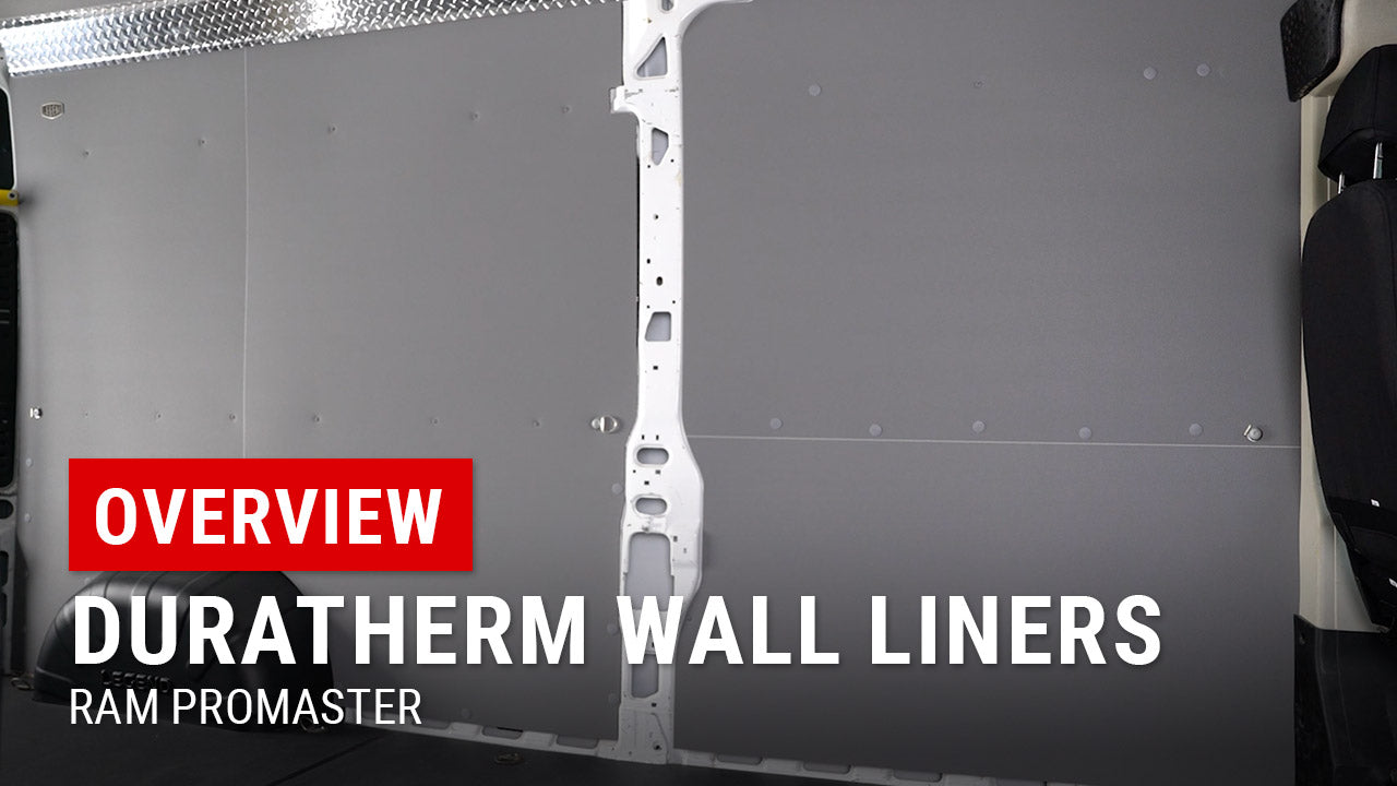 DuraTherm Wall Liners for RAM ProMaster Overview | Upfit Supply