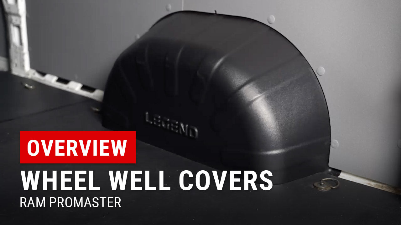 Legend Wheel Well Covers for RAM ProMaster Overview | Upfit Supply