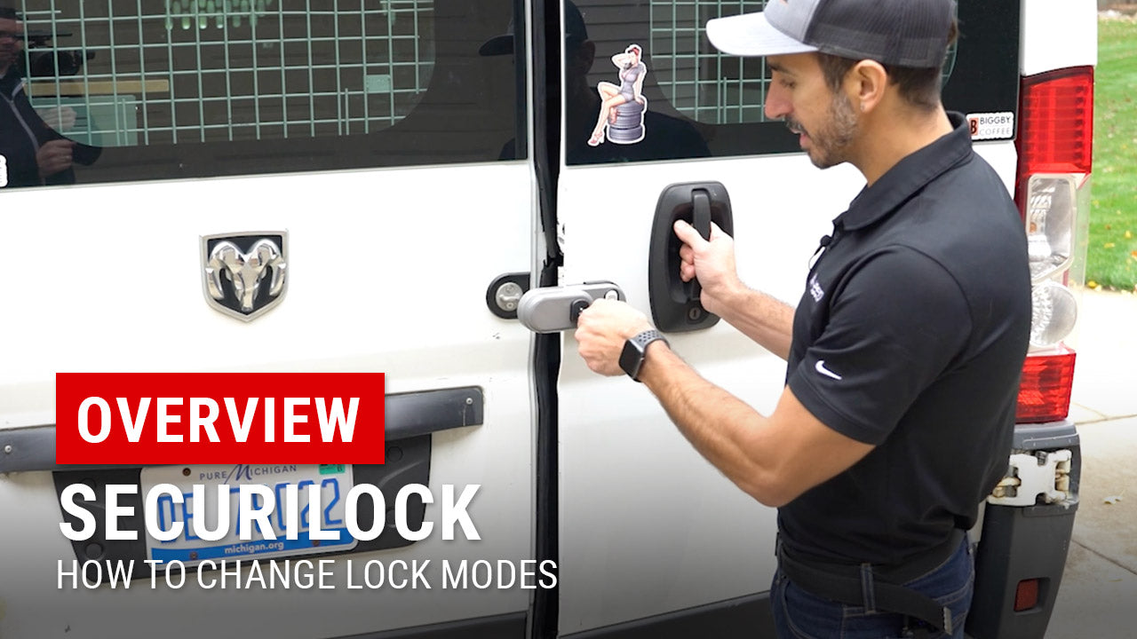 How To Operate SecuriLock Cargo Van Locks | Upfit Supply