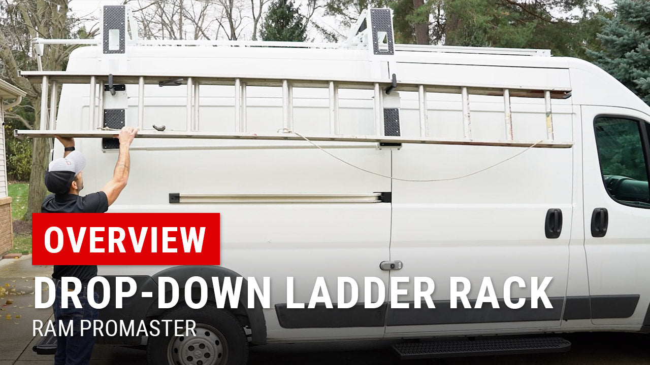 Holman Drop-Down Ladder Rack Overview | Upfit Supply