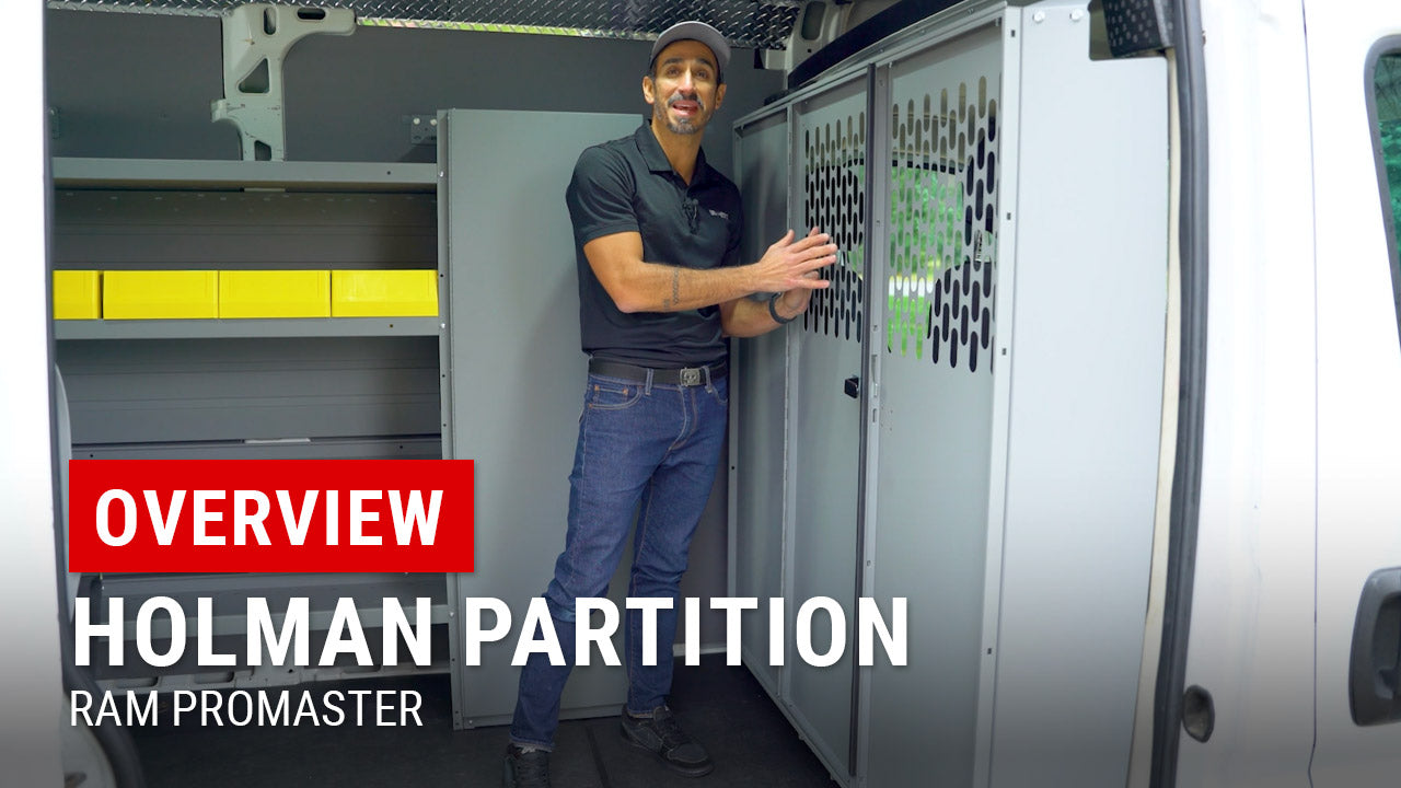 Holman Partition for RAM ProMaster Overview | Upfit Supply