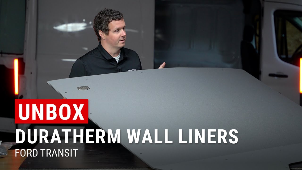 Unboxing DuraTherm Wall Liners for Ford Transit Cargo Vans | Upfit Supply
