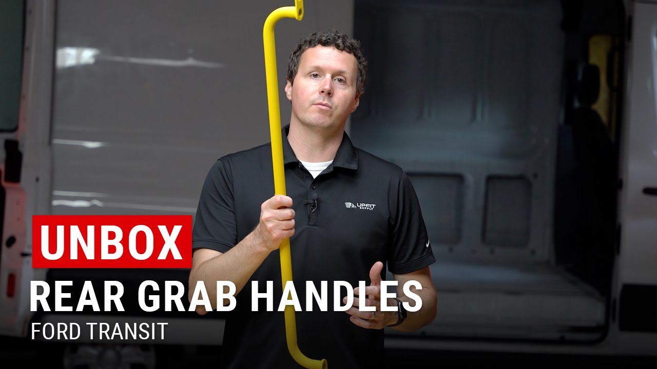 Unboxing Rear Grab Handles for Ford Transit Vans | Upfit Supply