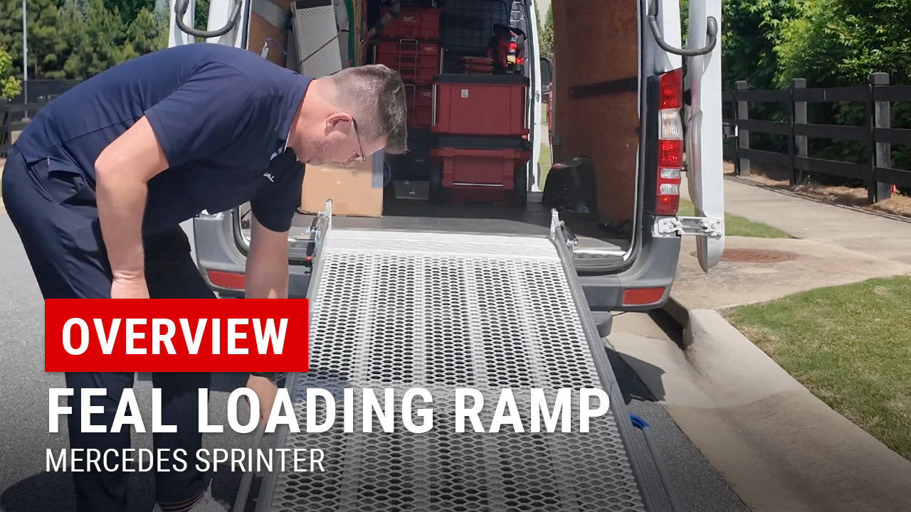 FEAL IRV Cargo Van Ramp Demo | Upfit Supply