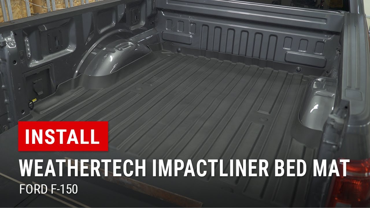 Installing WeatherTech's ImpactLiner Bed Mat in Our Ford F-150 | Upfit ...