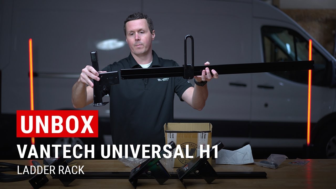 Unboxing Vantech Universal H1 Ladder Rack | Upfit Supply