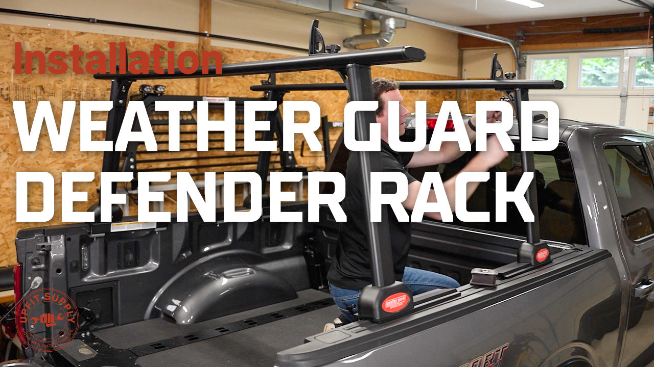 Installing Weather Guard Defender Truck Rack on Our Ford F-150 | Upfit ...