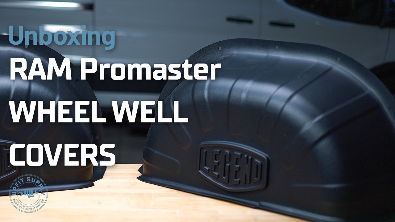 Unboxing Wheel Well Covers for RAM ProMaster Vans | Upfit Supply