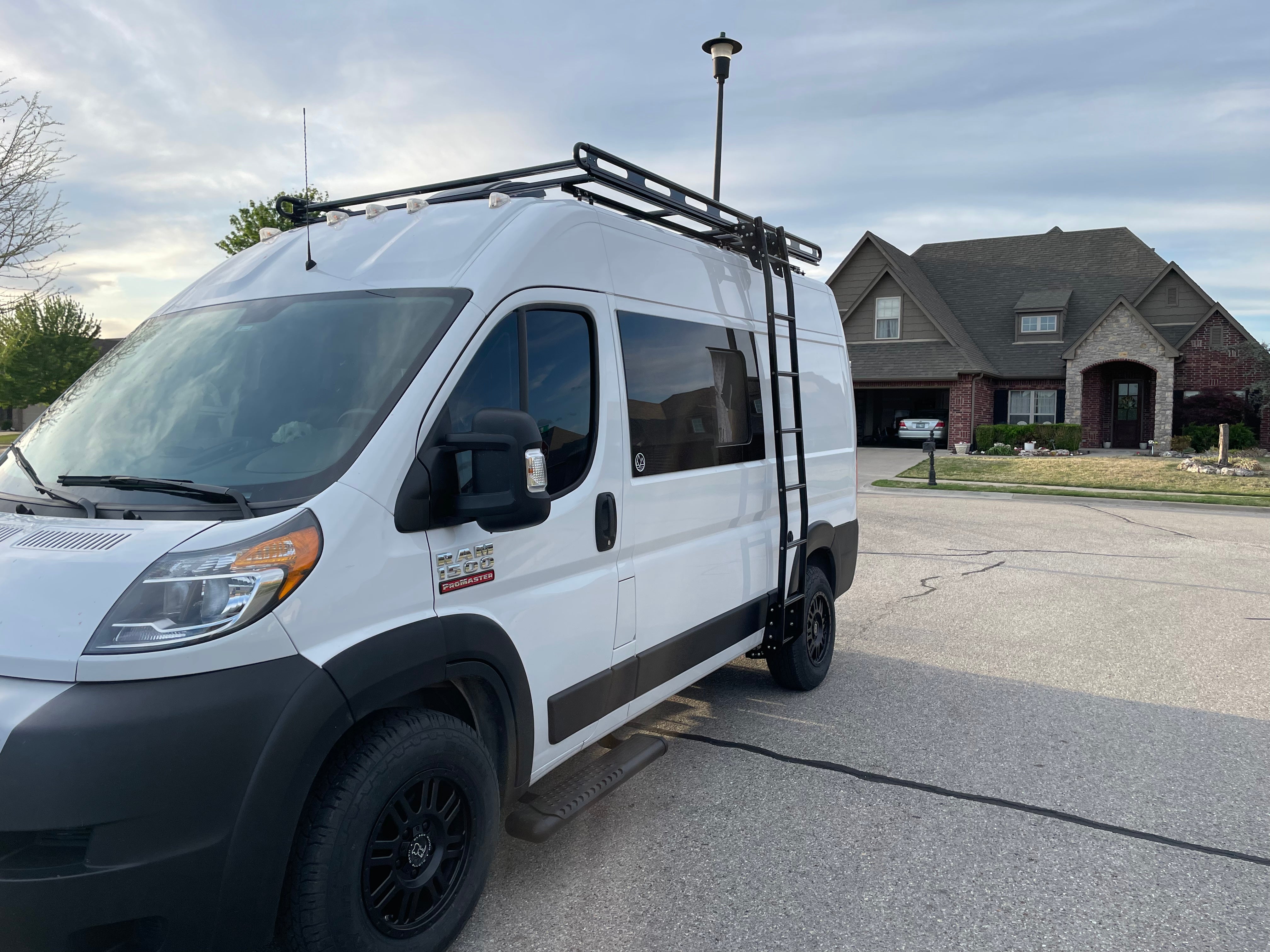 Jama W - RAM ProMaster | Custom Build on Upfit Supply
