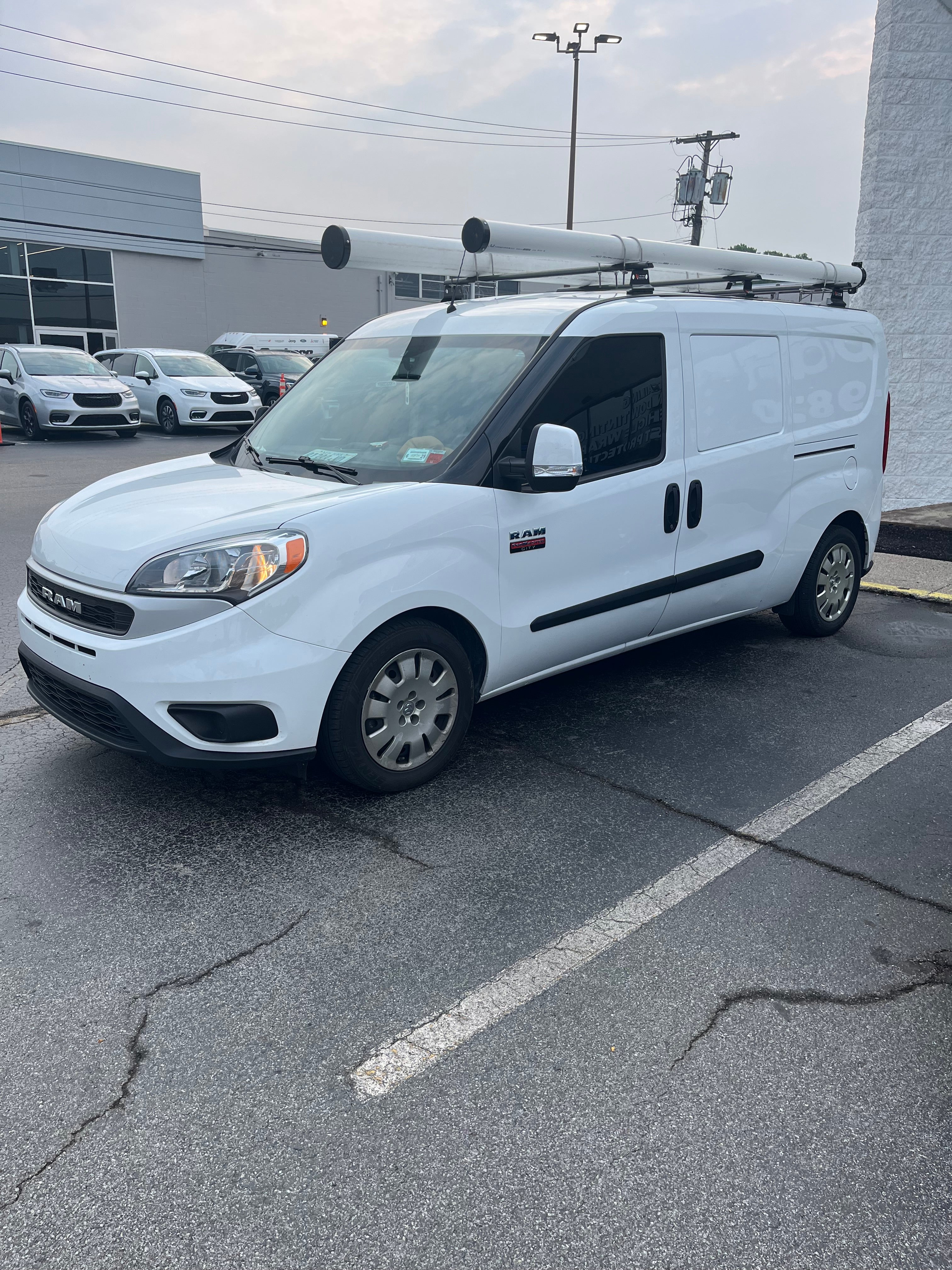 Nick L - RAM ProMaster City | Custom Build on Upfit Supply