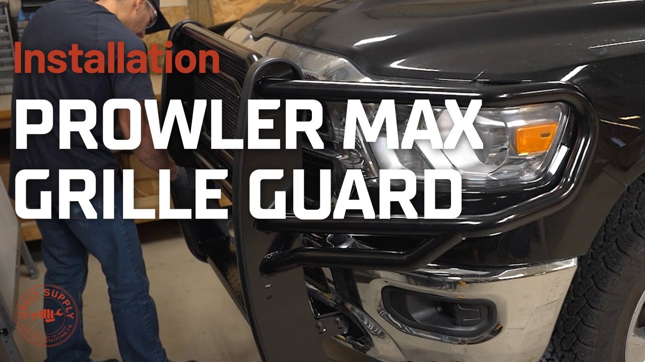 How to Install a Luverne Prowler Max Grille Guard on a RAM 1500 – Upfit ...