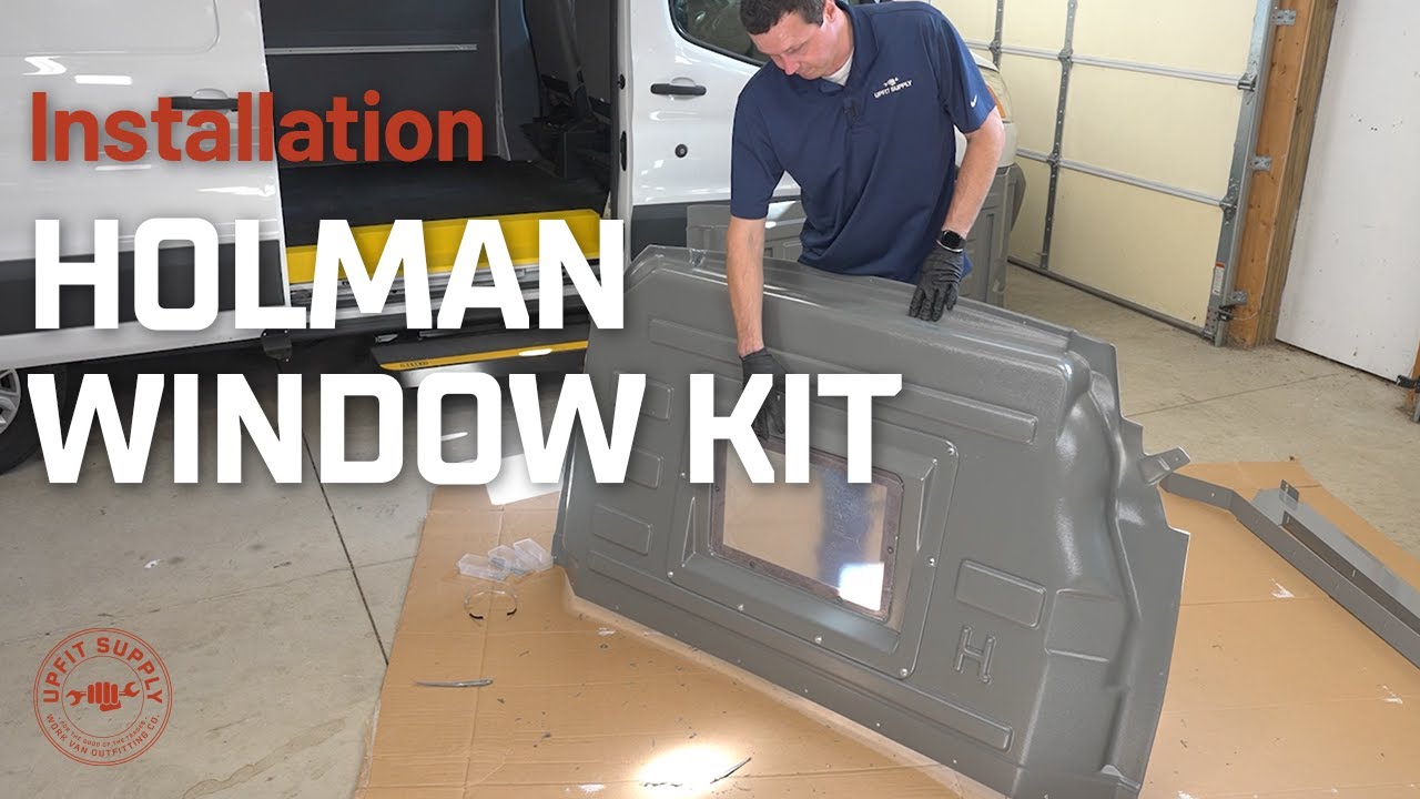 Installing a Holman Window Kit for Composite Partitions – Upfit Supply