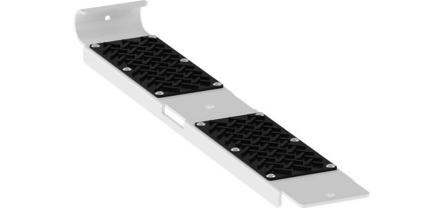 Clamp & Lock Ladder Racks - 6' Step HD Aluminum Ladder Bracket - 4A815 ...