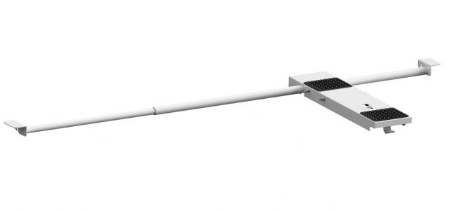 Drop Down Ladder Rack - Aluminum Step Ladder Bracket - 4A816 - Upfit Supply