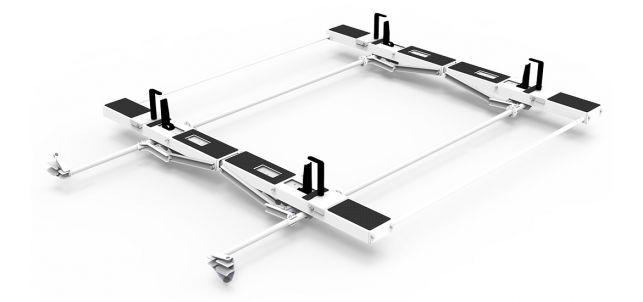 Ladder Rack - Double Drop Down - Preassembled - Transit, Sprinter, NV ...