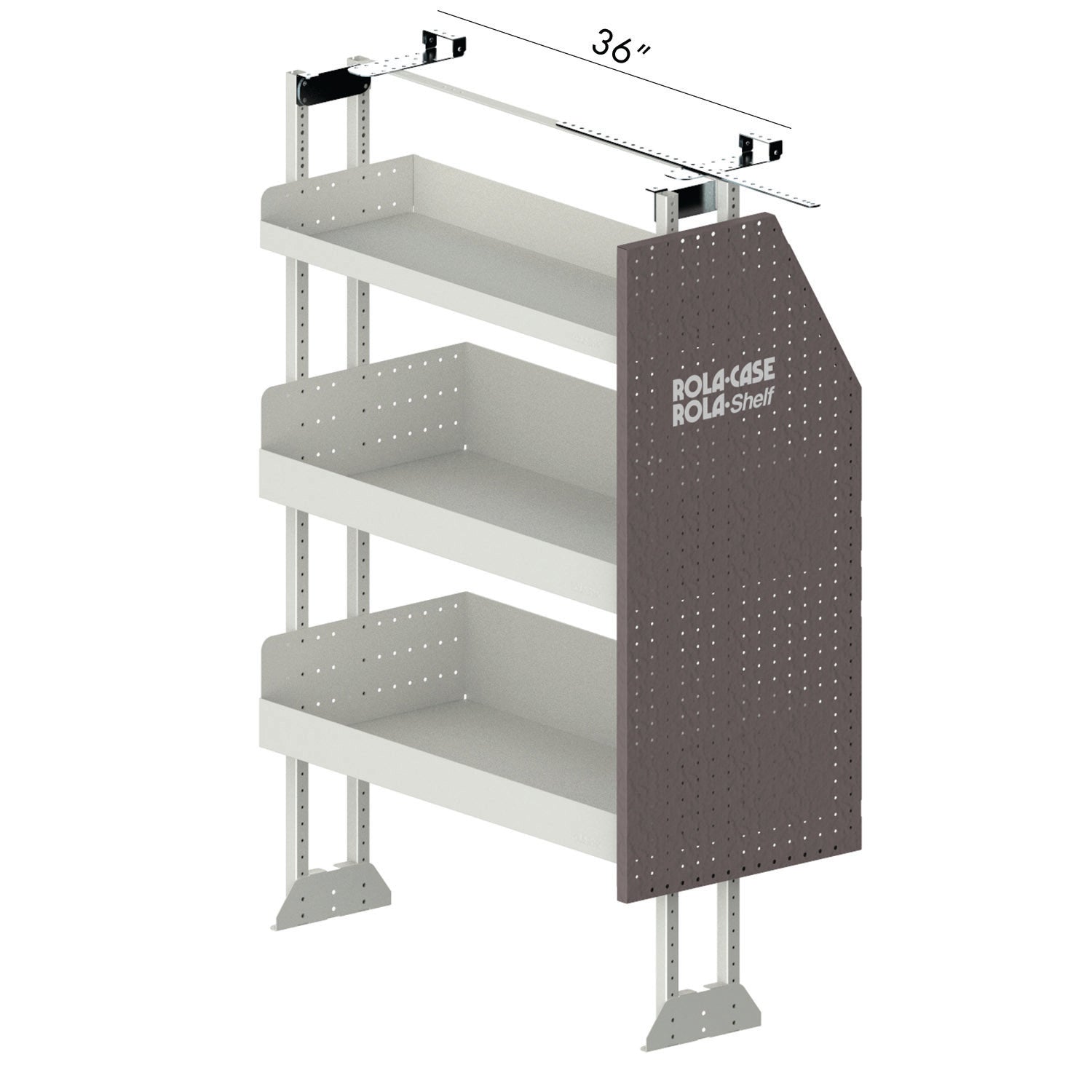 Rola-Case Passenger Side Basic Bin Package - Low Roof Full Size Vans ...