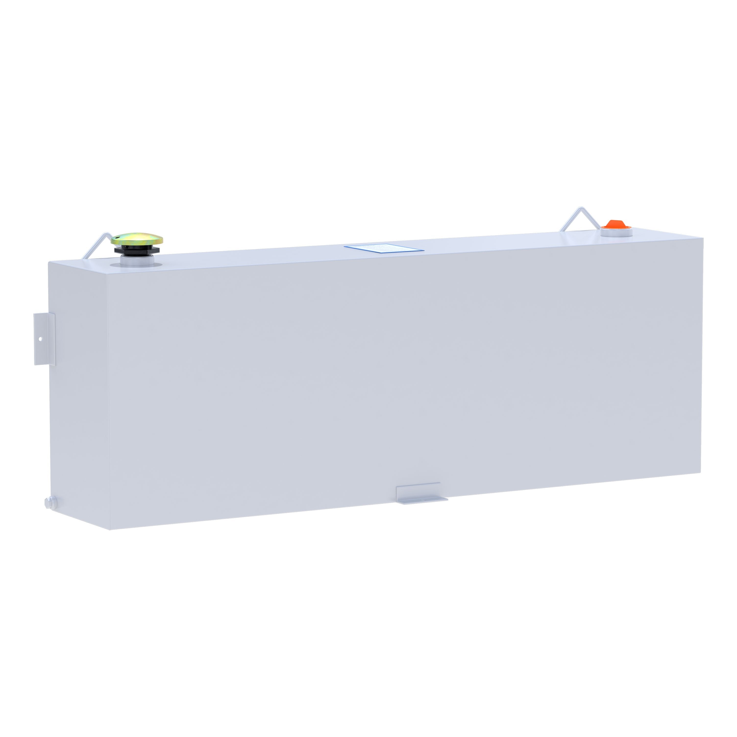 UWS 45-Gallon Rectangle Steel Transfer Tank - White - ST-45-R-W – Upfit ...