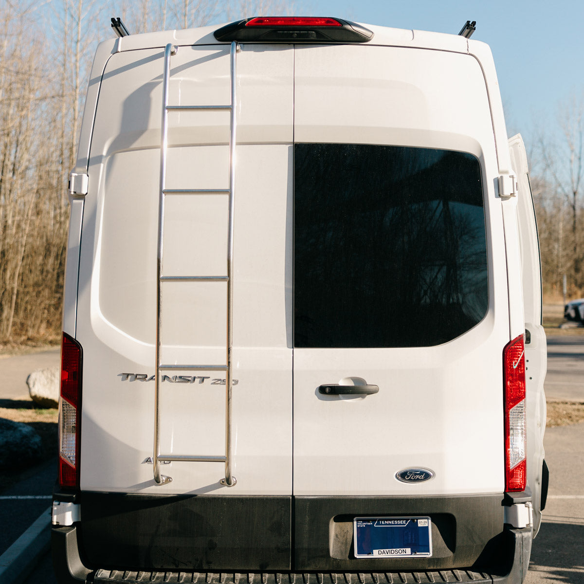 Stainless Steel Van Ladder for Ford Transit Vans - High Roof - 093TL ...