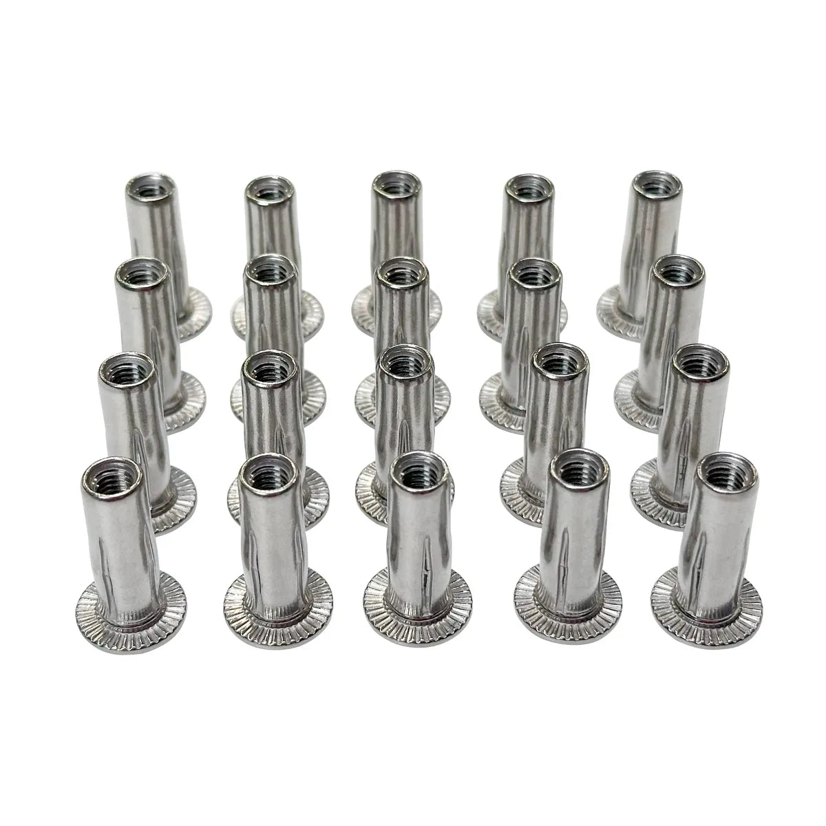 Plus Nuts - Stainless Steel - M8 (20 Pack) - HPNM8SS - Upfit Supply